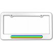 Rainbow, Gay Lesbian License Plate Tag Frame, Multiple Colors - Walmart.com