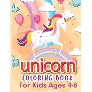 Unicorn coloring book for kids.: 8.5X11 inch & 61 pages Super cute ...