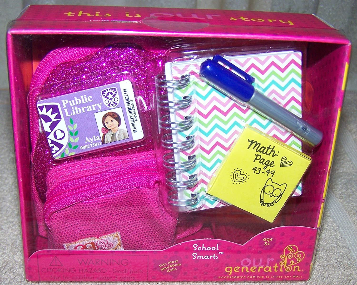 Our Generation School Smarts - Walmart.com