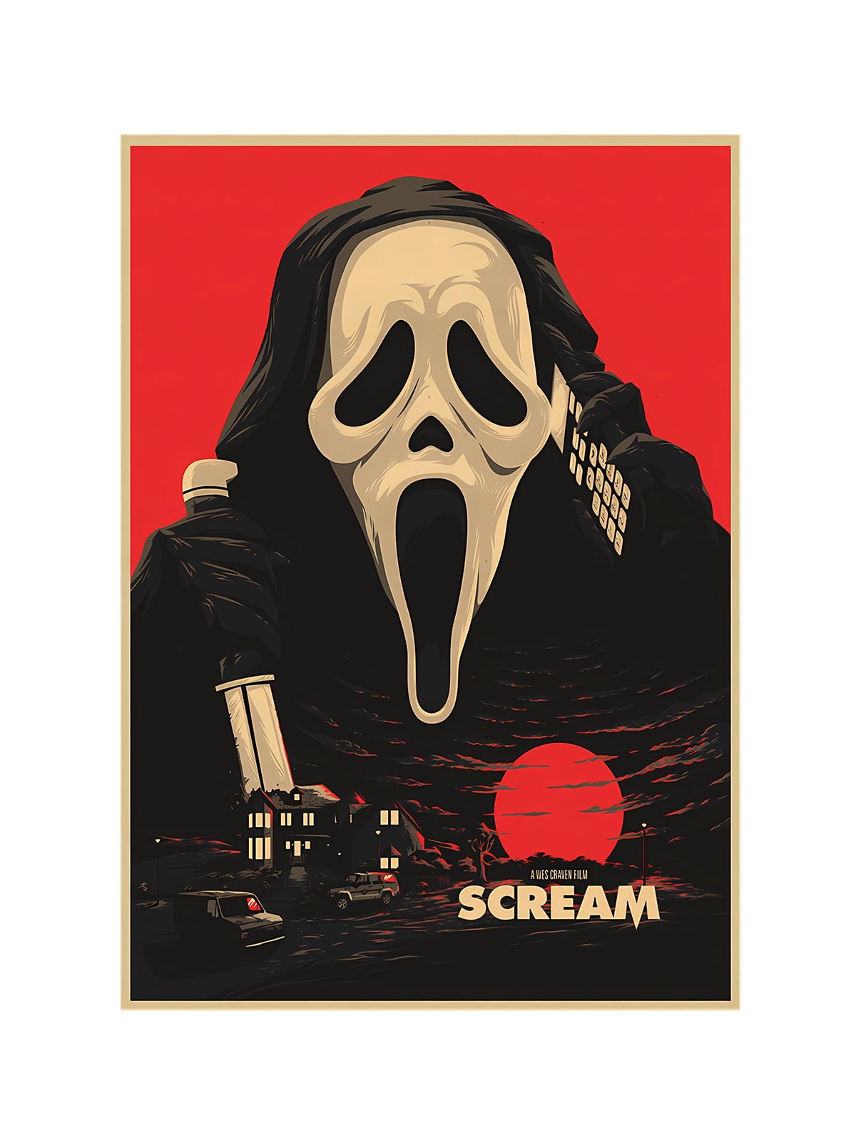 Scream 6 Poster 2023 Class 80‘s Movie Posters Prints Bedroom Decor for ...