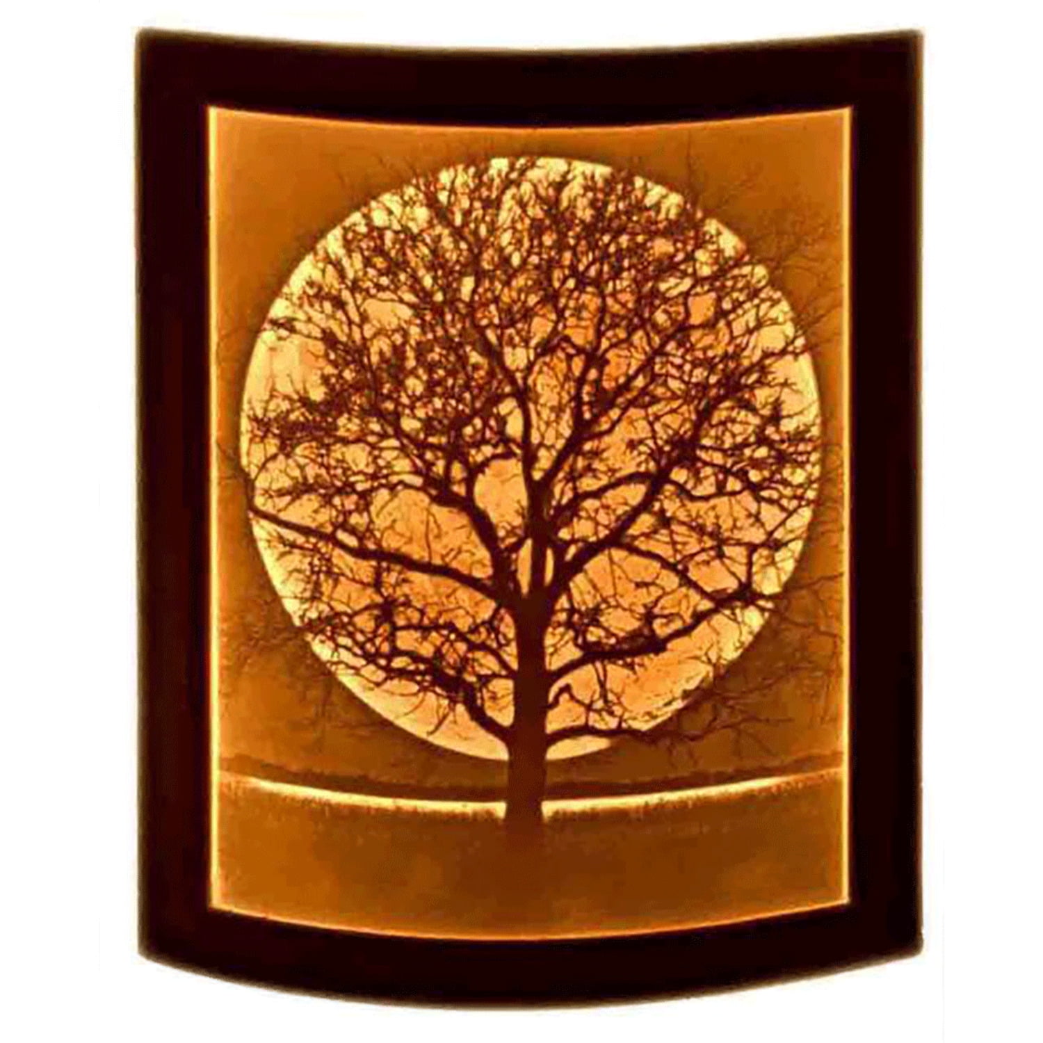 Curved Night Light - Porcelain Lithophane Night Light - Walmart.com