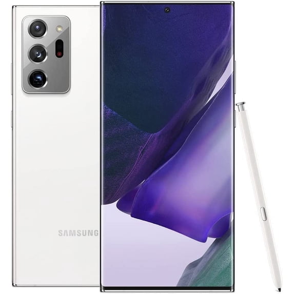 Restored Samsung Galaxy Note 20 Ultra 128GB Unlocked Mystic White (LCD ...