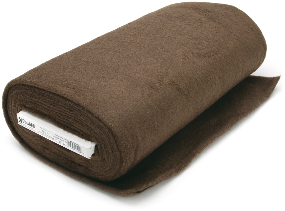 Plush Felt 45" Wide 10yd Bolt-Chocolate - Walmart.com