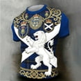 3D All Over Print Rampant Lion Flag Jersey, Men's Fashion Casual Soccer ...