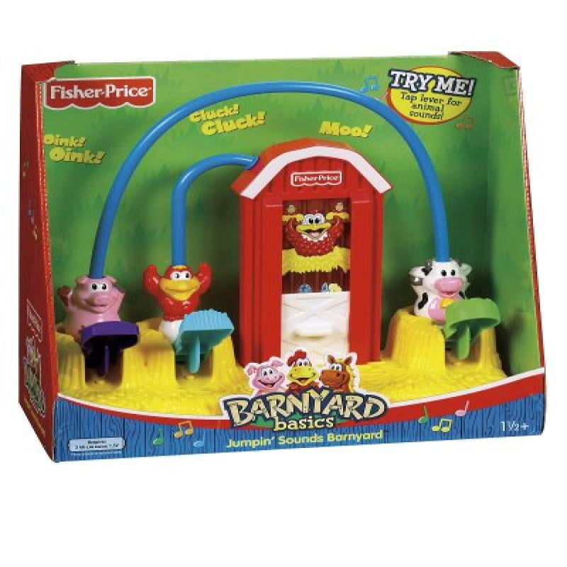 Fisher Price Barnyard Basics Jumpin Sounds Barnyard - Walmart.com ...