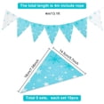 6Set Paper Pennant Flags Banners for Party Birthday Festival ...
