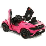 McLaren 765LT 12V Kids Ride-On Car with R/C Parental Remote (Pink ...