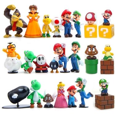 Nintendo Super Mario Deluxe Activity Art Set with Metal Carrying Case ...