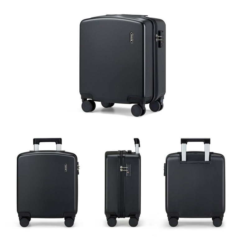 Hard Shell Spinner Luggage 16 Inch Underseat Carry On Luggage - Hard ...