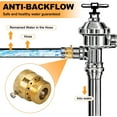 QIHE-Vacuum Breaker Hose Bib Backflow Preventer, 3/4 Inch, Anti-Siphon ...