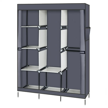 Zimtown 8-Cube DIY Modular Cubby Shelving Storage Organizer, Portable ...