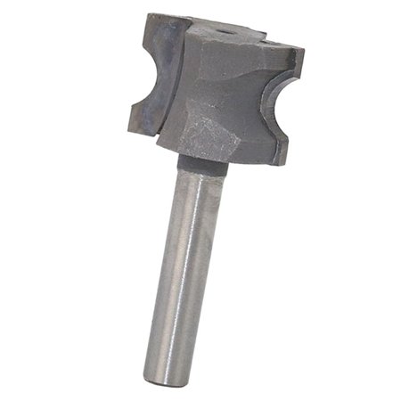 Bit /4 Half Round End Mill, 2 Flute Bull Nose Grooving Carbide ...