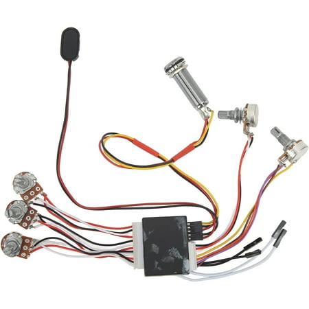 Electric Guitar 3 Way Amplifier Wiring Harness Dual Potentiometer ...