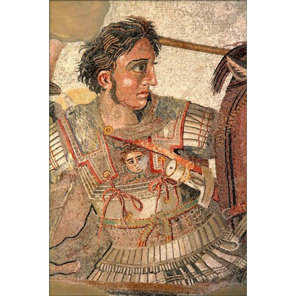 20x30 Poster; Alexander The Great Mosaic Portrait - Walmart.com ...