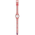 Swatch BLUE BOAT Ladies Watch, Plastic Case, Silicone Strap, Swiss ...