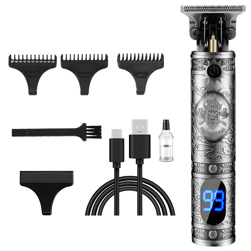 Yajuhoy Beard Trimmer Professional Hair Clipper Trimmer Zero Gapped T ...