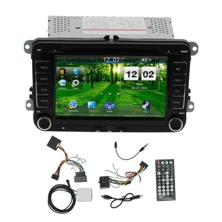 Car MP4 MP5, AM Broadcast 2DIN GPS Navigation Video Input TFT LCD ...