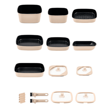 Magma A10-366-CB-2-IND 10 Stainless Steel Non-Stick Nesting Cookware ...