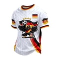 Mens Soccer Shirts Football Fans Germany Jersey Short Sleeve Casual ...