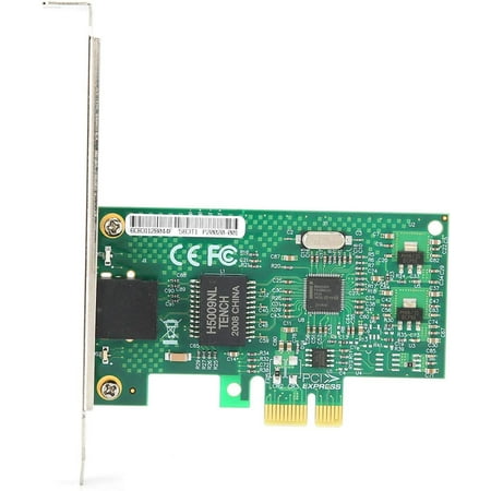Lizuzu Single Port Network Card, 10/100/1000Mbps PCI?E x1 Gigabit ...