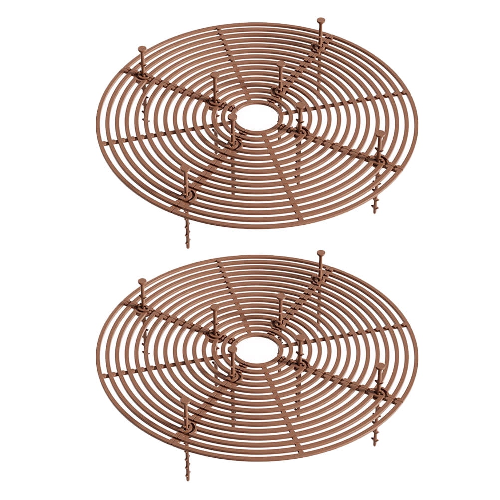 Plant Pot Cover Protector Flower Soil Grid Mat Guard Safety Covers ...