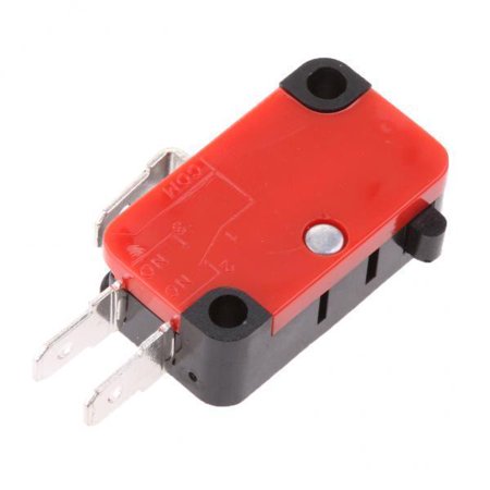 2x 480V/250V/125V 15A SPDT 1NO 1NC Long Roller Hinge Lever Arm Micro ...