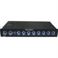 PYLE PPEQ100 - 19'' Rack Mount Dual 10 Band 4 Source Input Stereo ...