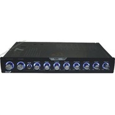 PYLE PPEQ100 - 19'' Rack Mount Dual 10 Band 4 Source Input Stereo ...
