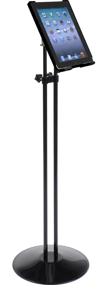 Height Adjustable Floor Stand for Tablet, iPad Generations 2, 3 and 4 ...