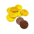Gold Coins Milk Chocolate Candy, Half Dollar, Individually Wrapped (2 ...