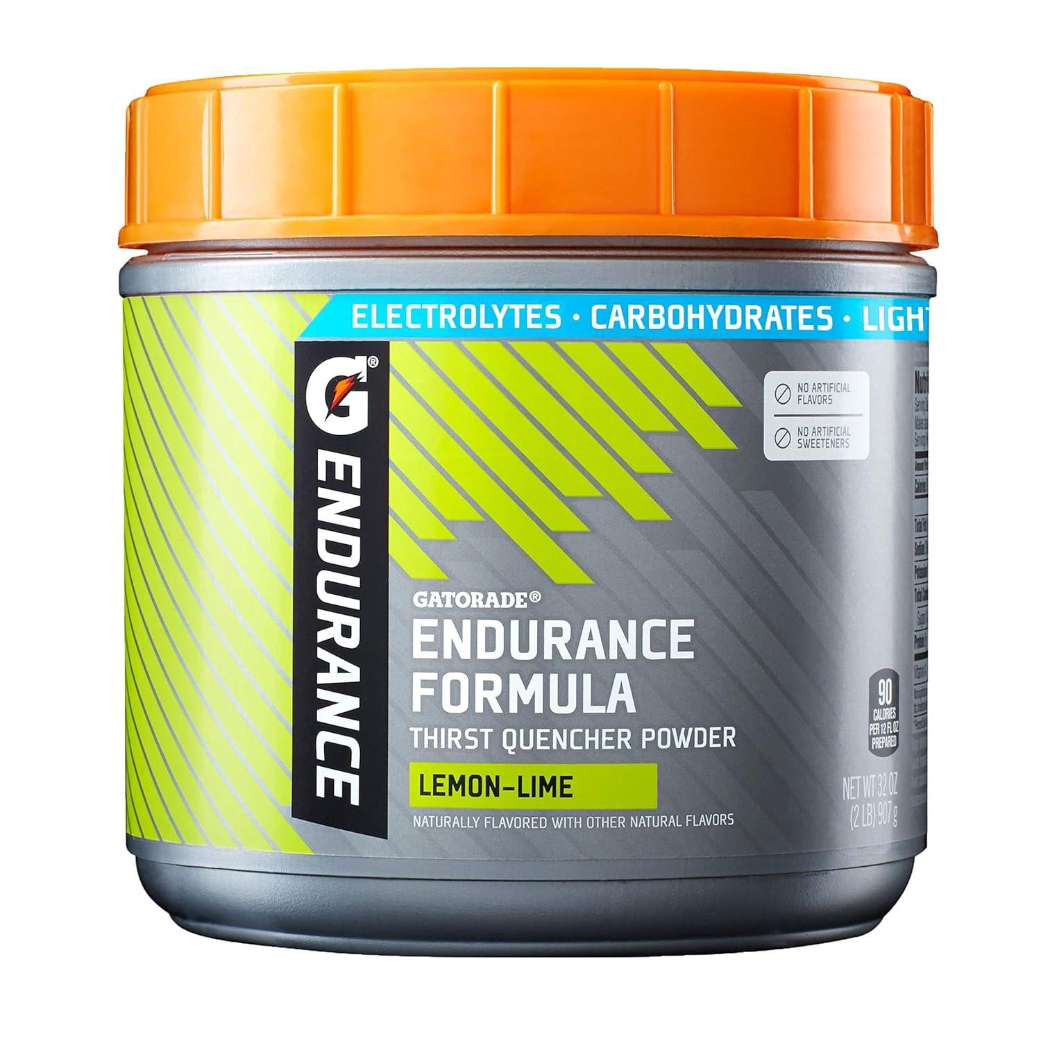Gatorade Endurance Formula Polvo, Lima Limón, 32oz negro 1 | Walmart en ...
