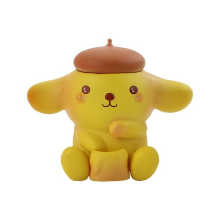 Figur Sanrio Cinnamoroll Hello Kity Pochacco Kuromi Kawaii Mainan Pvc ...