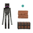 Minecraft, Enderman Action Figure Set, 3.25-inch, Includes Accessories ...