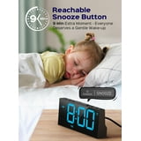 Mpow Alarm Clock for Heavy Sleepers, Digital Alarm Clock for Bedroom ...