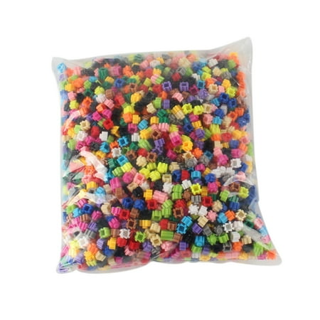 Building Bricks 500 Piece Classic Solid Color Mini Bulk Building Blocks ...