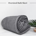 Pack of 1 Jumbo Bath Sheet 40 x 80 Inches, Extra Large & Light Weight ...