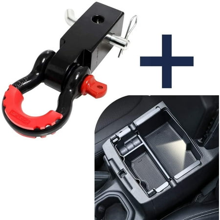 KCSD Shackle Hitch Receiver 2 inch 41918 Lbs Break Strength with 3/4 ...