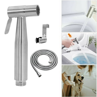 Handheld Hose Spray Muslim Hygienic Kit Toilet Douche Bidet Head Shower ...