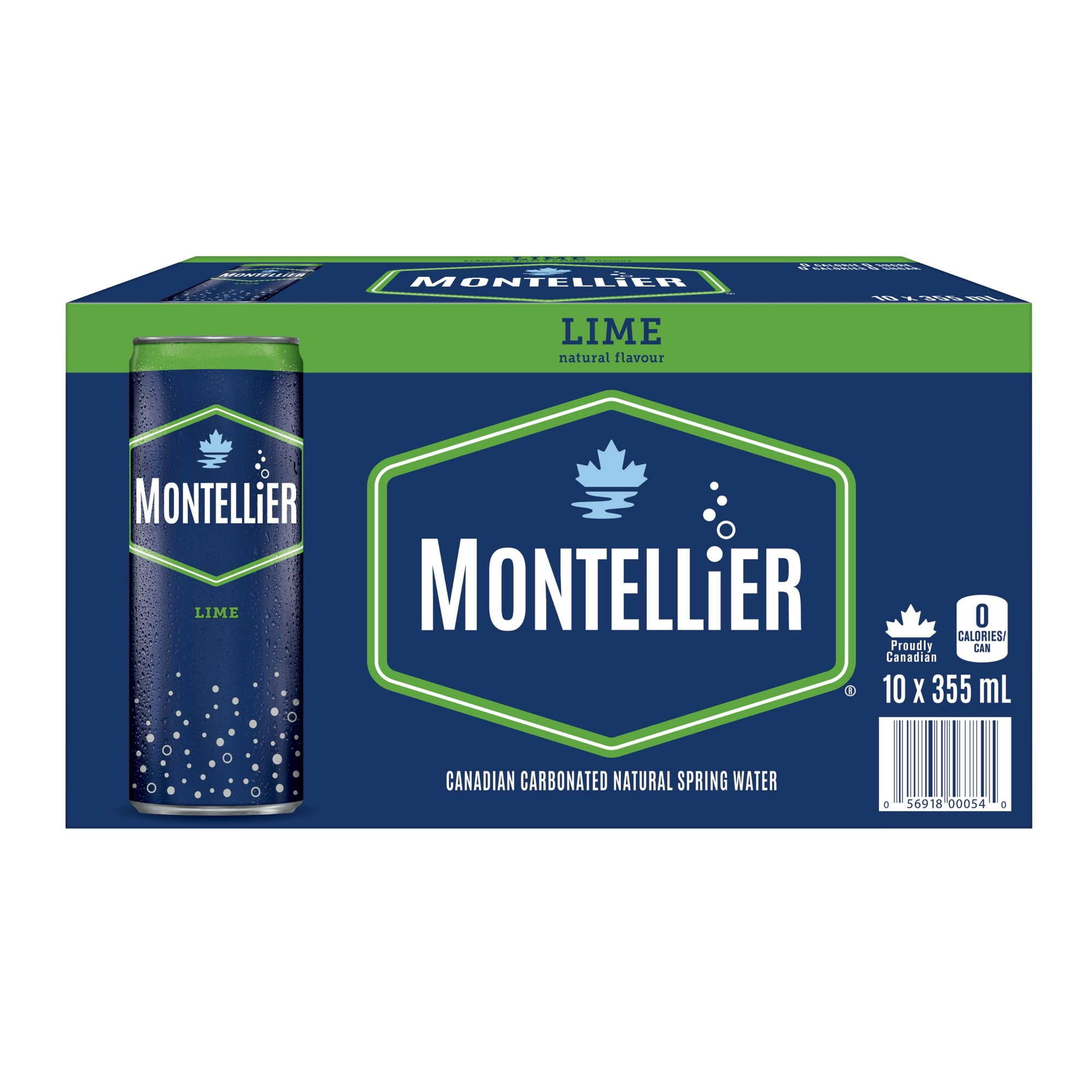 Click here for Montellier Lime Natural Spring Water 10 X 355 Ml... prices