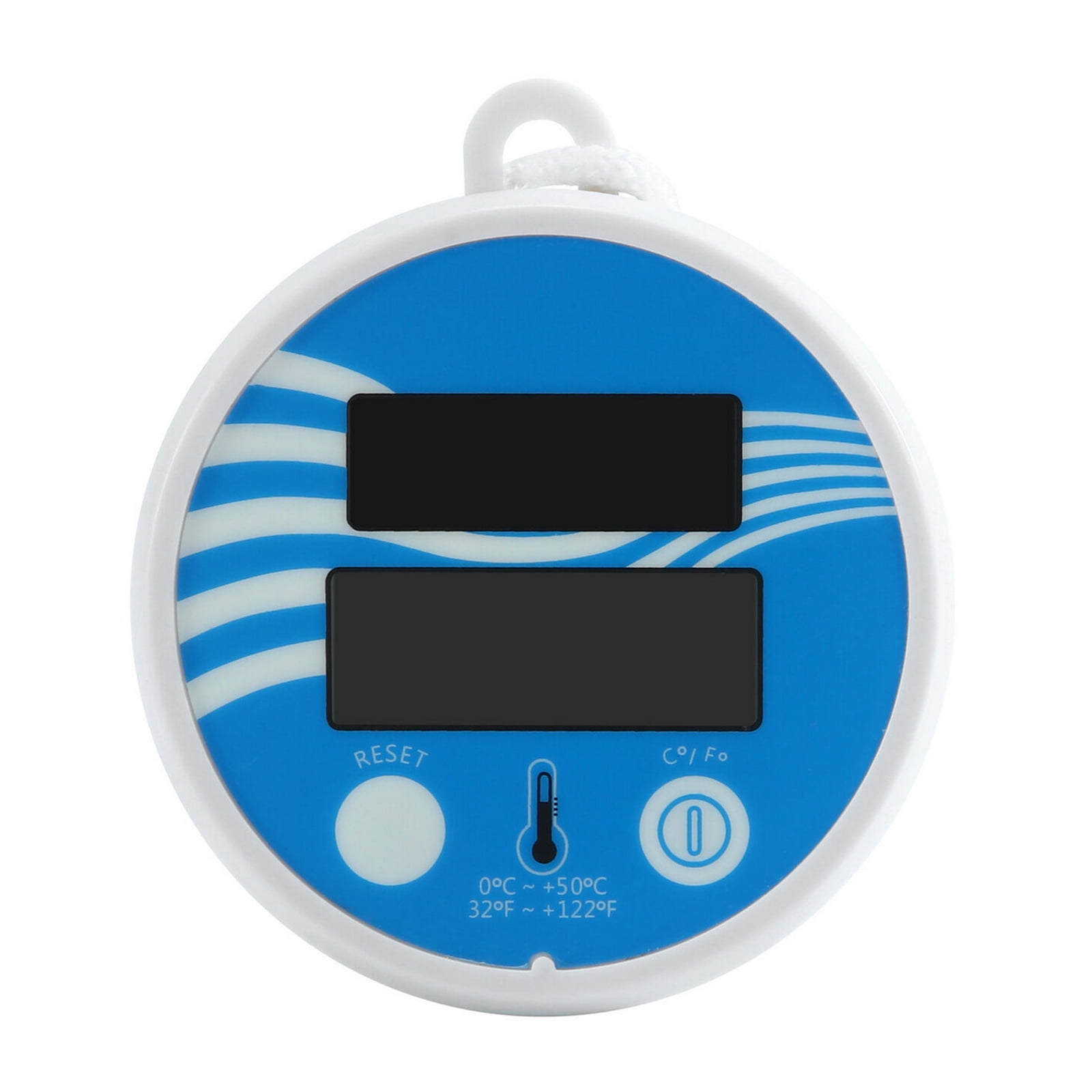 0-50°C Temperature Solar Powered Digital Swimming Pool Spa Hot Tub ...