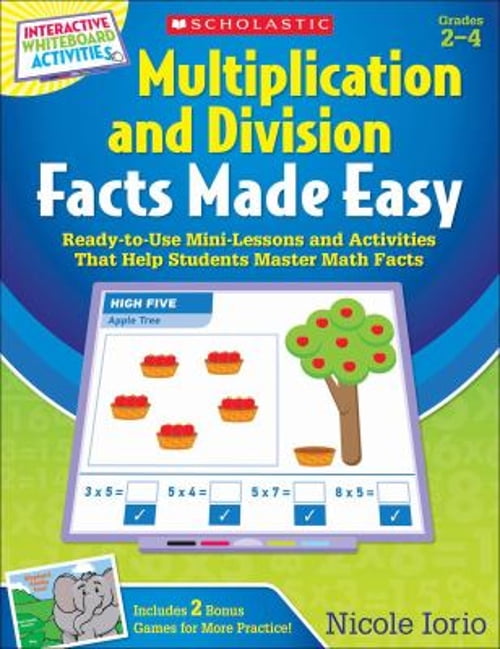 Pre-Owned Interactive Whiteboard Activities Multiplication and Division ...