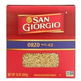 San Giorgio Orzo Pasta, 16-Ounce Box - Walmart.com