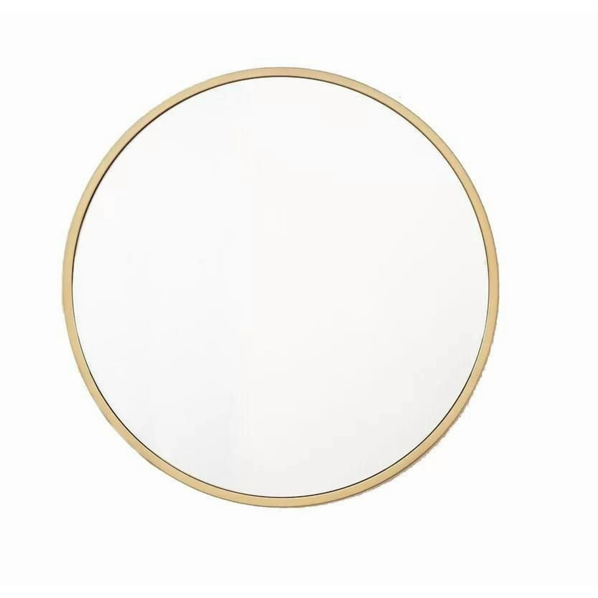Click here for Plata Décor Import Inc Round Mirror In Gold Color prices