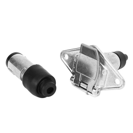 Pin Towing Socket,7 Pin Trailer Plug Pin Plug Adapter Trailer Wiring ...