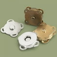 1/10Sets Magnetic Snap Button Metal Invisible Sew on Button Lock Clasps ...