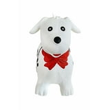 Black & White Dog Bounce & Ride-on Inflatable Hopper Toy with Pump ...