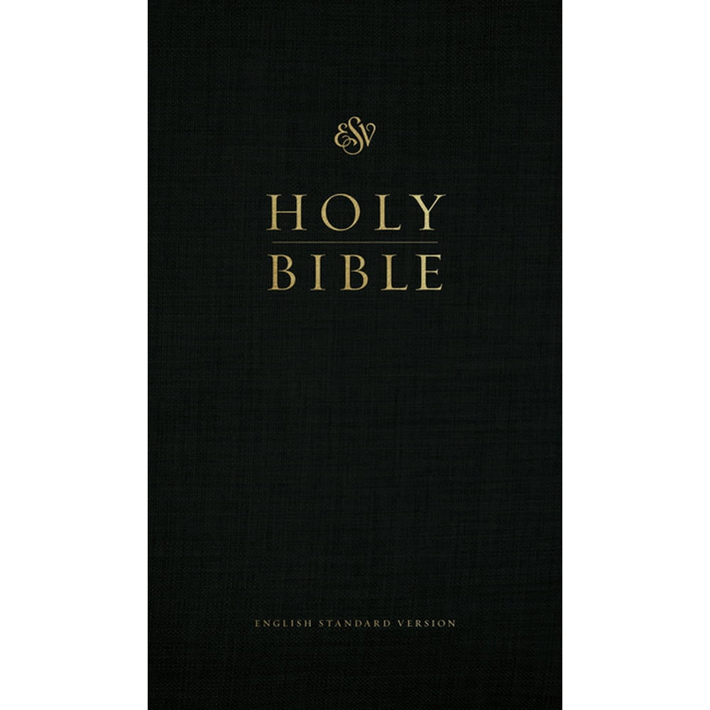 ESV Church Bible (Black) (Hardcover) - Walmart.com - Walmart.com