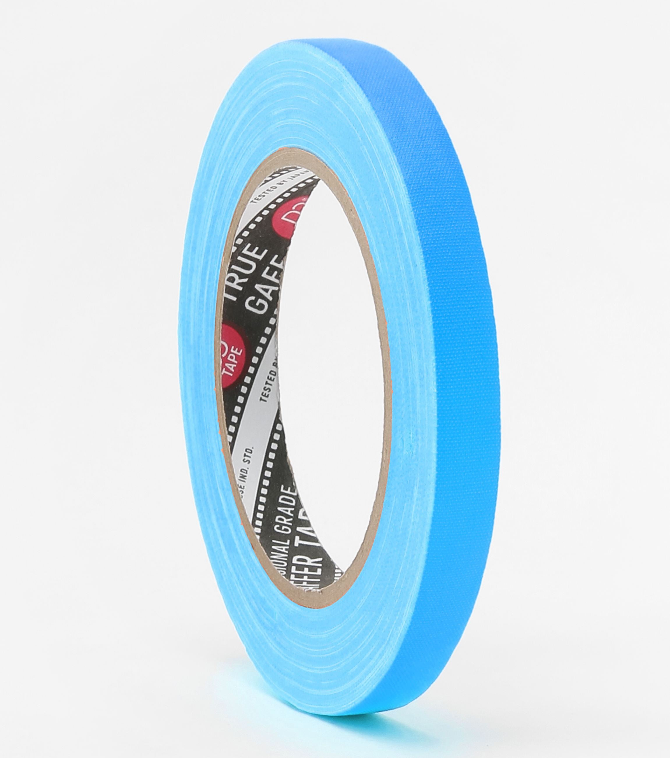 1/2in X 30ya - Fluorescent BLUE Gaffer Tape | @trueGAFF 120MESH ...