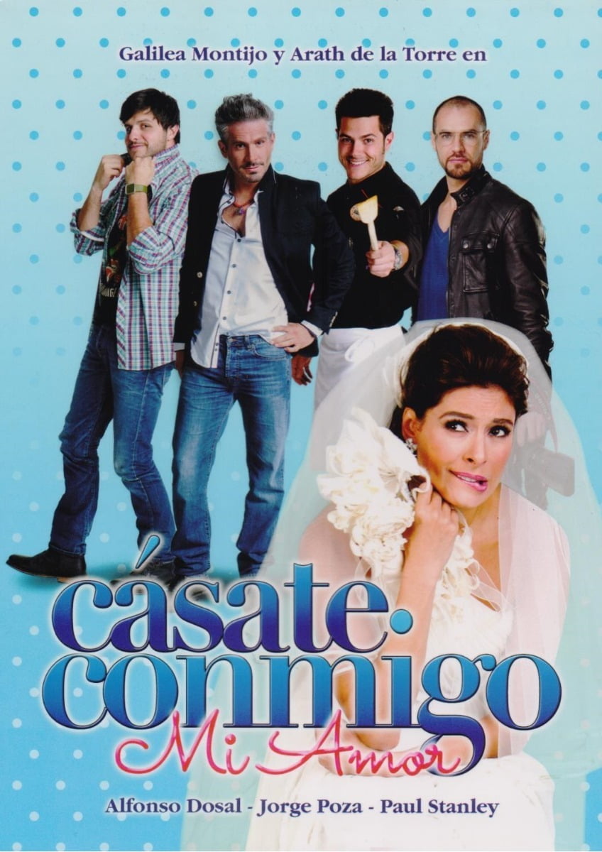 Casate Conmigo Mi Amor Galilea Montijo Telenovela DVD | Walmart en línea