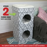 Kitty City Large Cat Bed, Stackable Cat Cube, Indoor Cat Condo and House, Gray, 19-in - Walmart.com